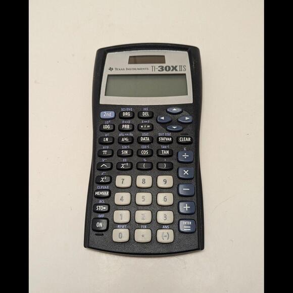 Texas Instruments | Other | Texas Instruments Ti3 X Iis Blue 2line Lcd ...